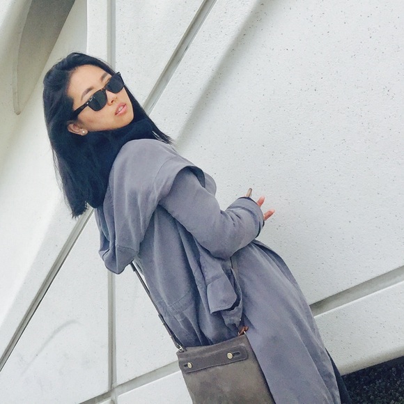 Urban Outfitters | Jackets & Coats | Urban Outfitters Grey Springfall ...